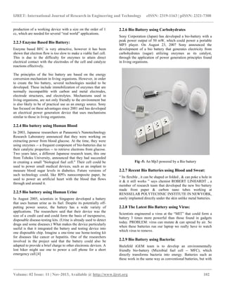 The future of energy bio battery | PDF