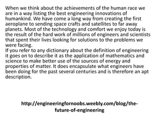 The future of engineering | PPT