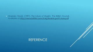 The Future of English | PPTX