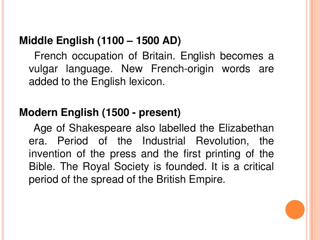 The future of english as a global language