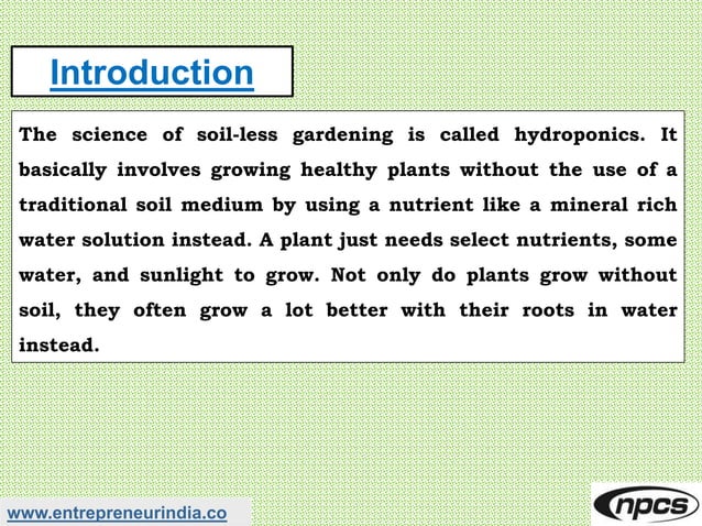 The Future of Farming: Hydroponic Greenhouse Farming. Starting a ...