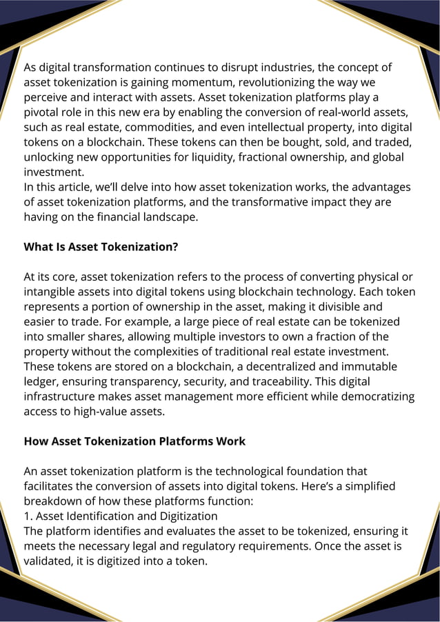 The Future of Finance Exploring the Potential of Asset Tokenization Platforms.pdf