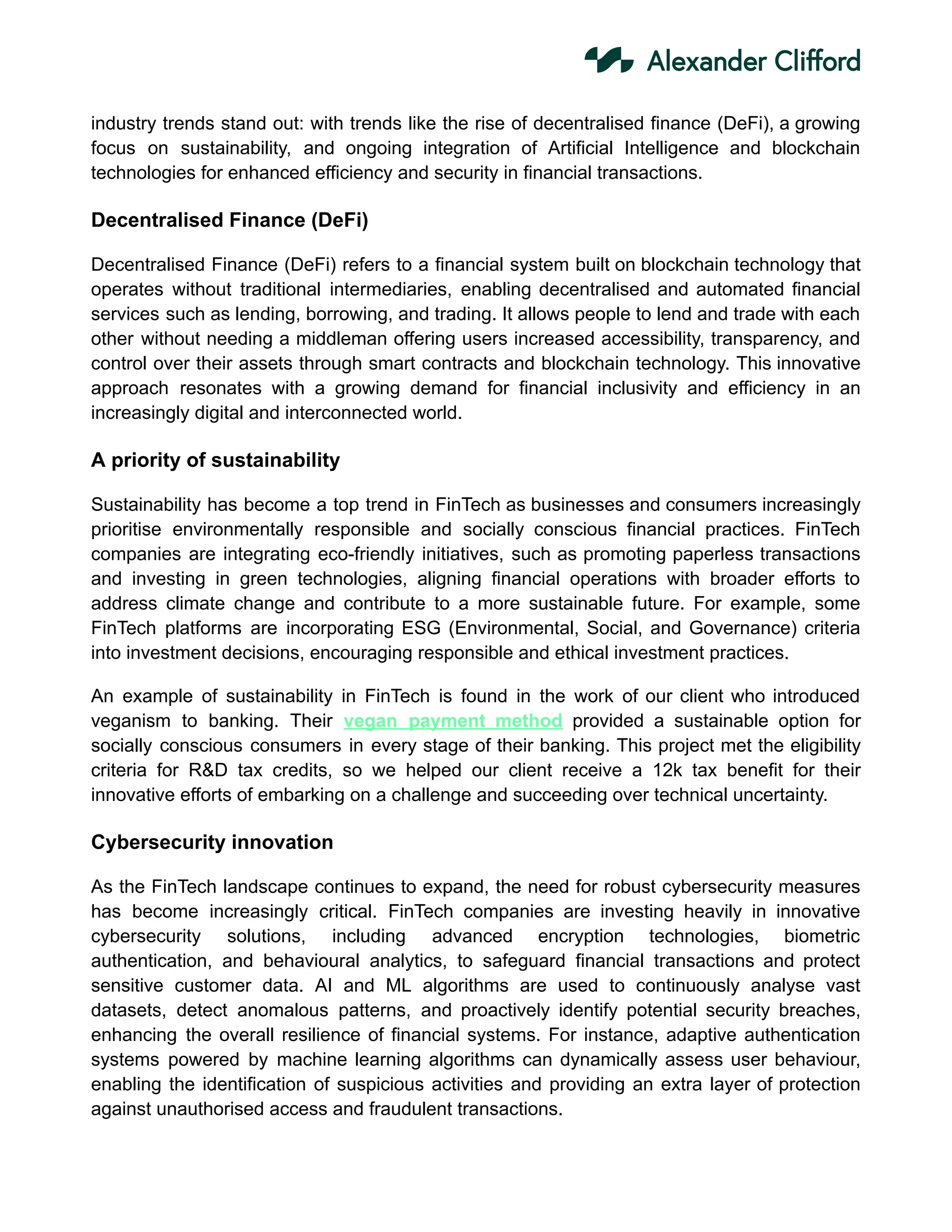 The future of financial technology (FinTech) - Trends and Predictions | PDF