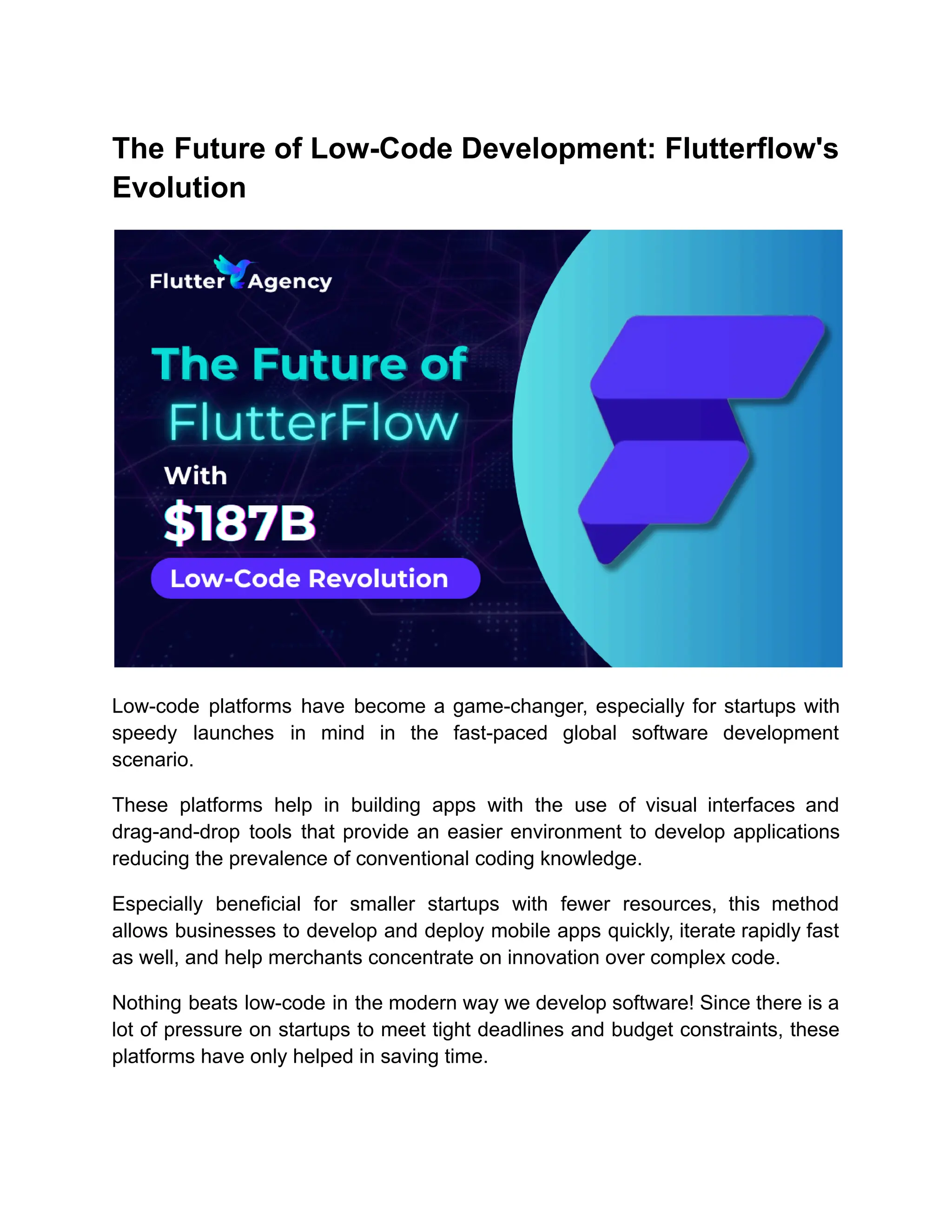 The Future of FlutterFlow With Low-Code Development.pdf