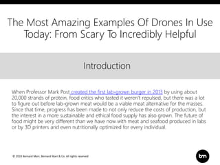 The Future of Food: Amazing Lab Grown And 3D Printed Meat And Fish | PPTX
