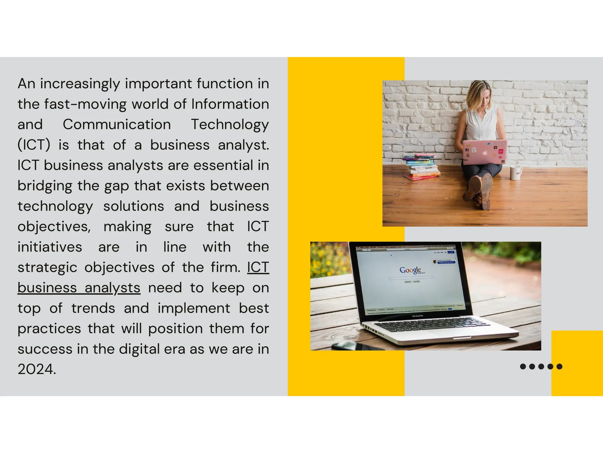 The Future of ICT Business Analysis Best Practices for 2024 | PPTX ...