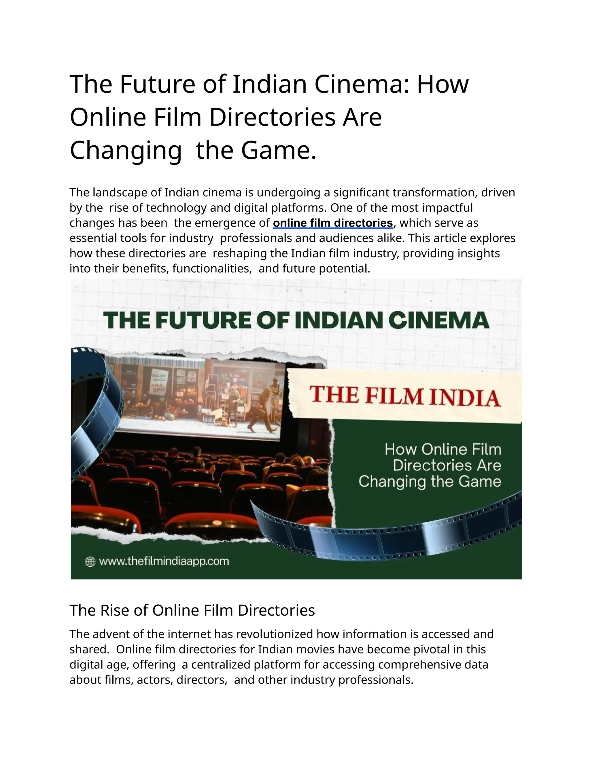 The Future of Indian Cinema_ How Online Film Directories Are Changing the Game (1).pptx
