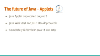 The future of Java | PPT