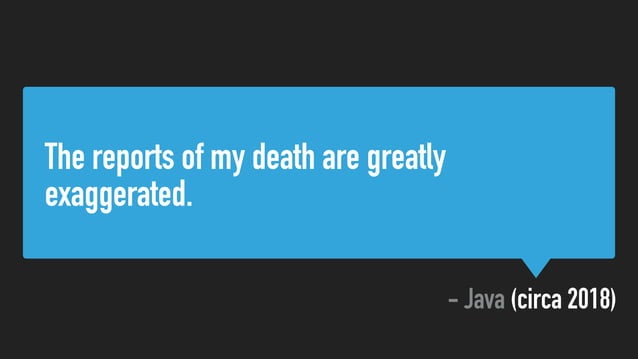 The Future Of Java And A Look At The Evolution Of Programming Languages Ppt