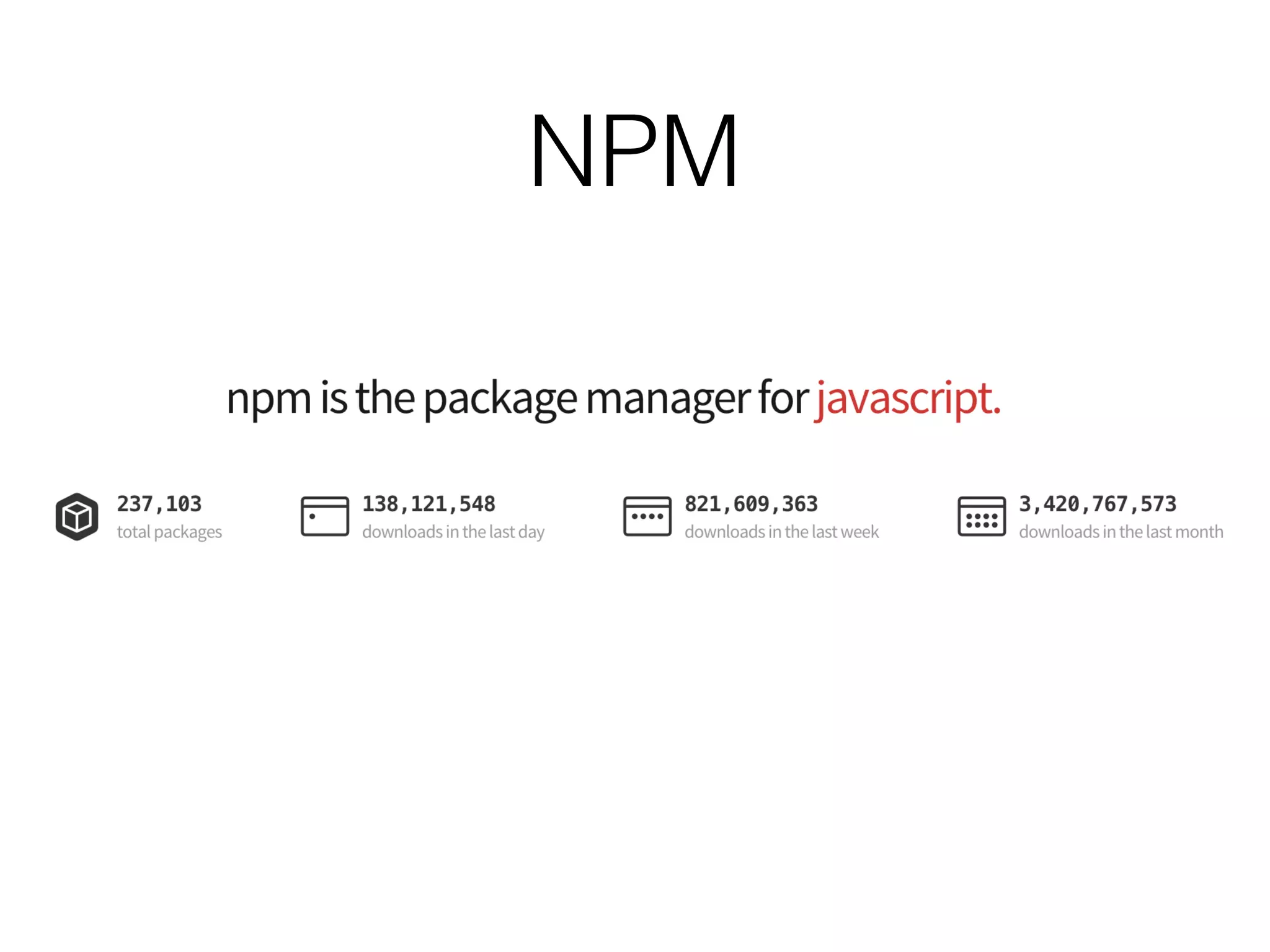 The Future of JavaScript | PPT | Free Download