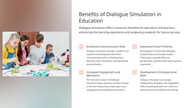 The Future of Learning Integrating Dialogue Simulation.pptx ...