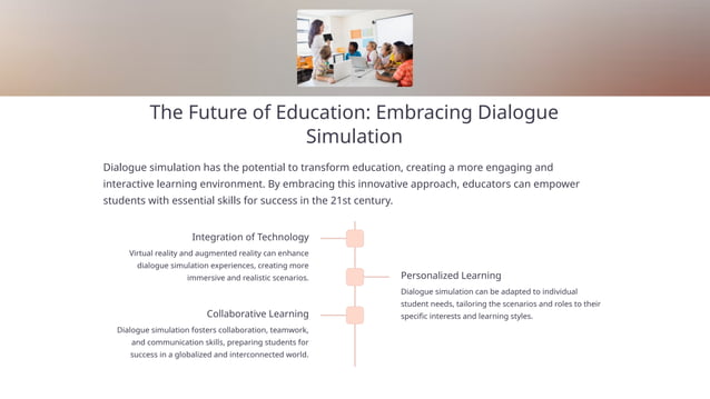 The Future of Learning Integrating Dialogue Simulation.pptx ...