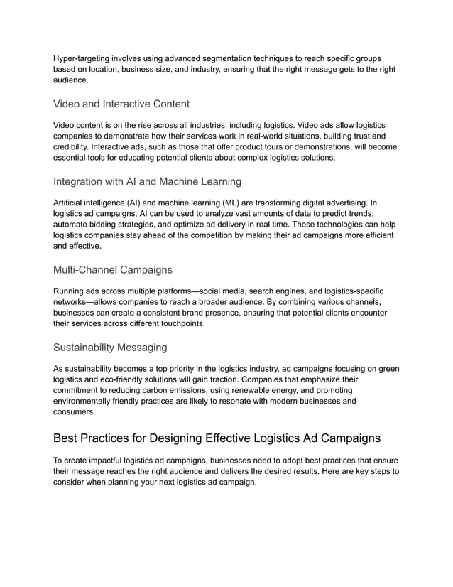The Future of Logistics Ad Campaigns_ Trends and Best Practices.pdf