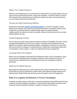 The Future of Logistics Ad Campaigns_ Trends and Best Practices.pdf