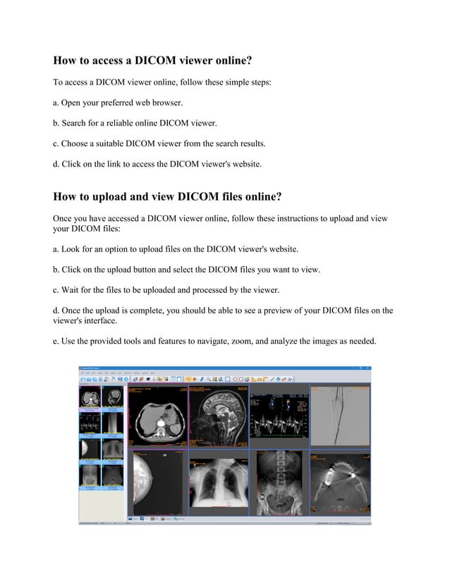 The Future of Medical Imaging Explore our Informative DICOM Viewer Online.pdf