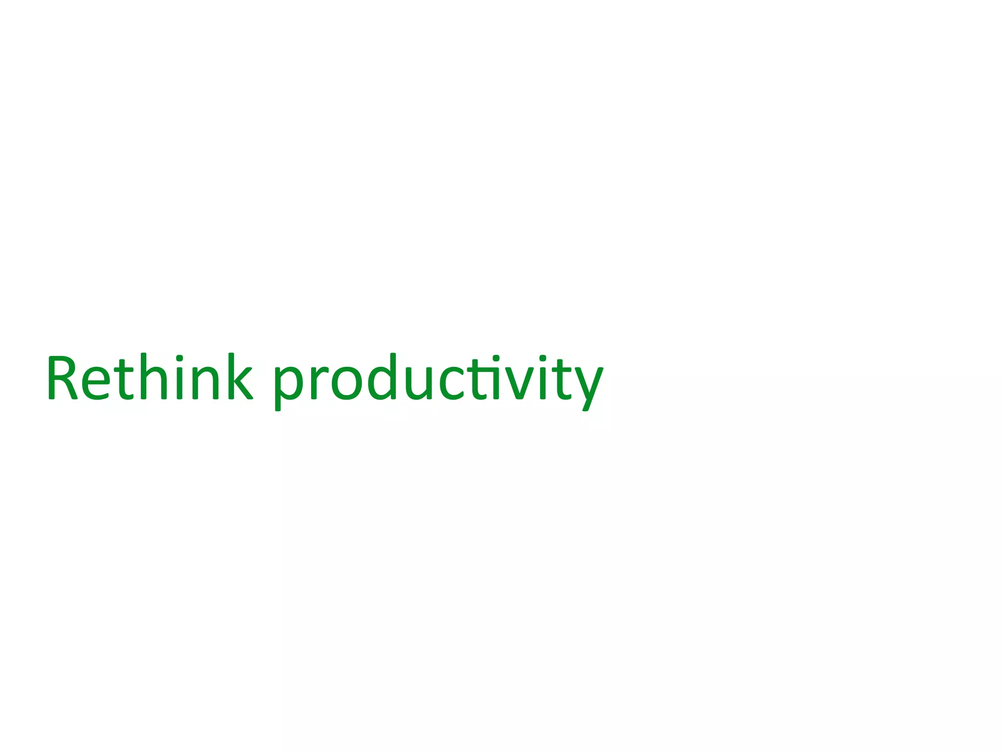 Sean Lynch - The future of mobile productivity | PPT