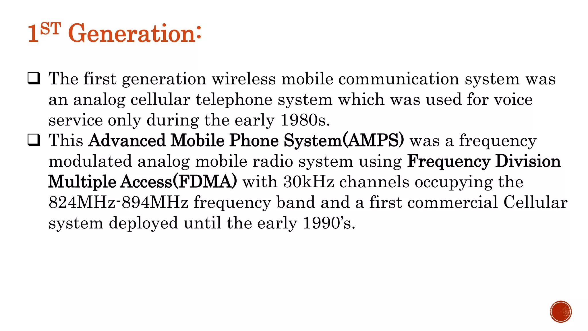 The Future Of Mobile Wireless Communication Networks Pptx Computer Networking Computing