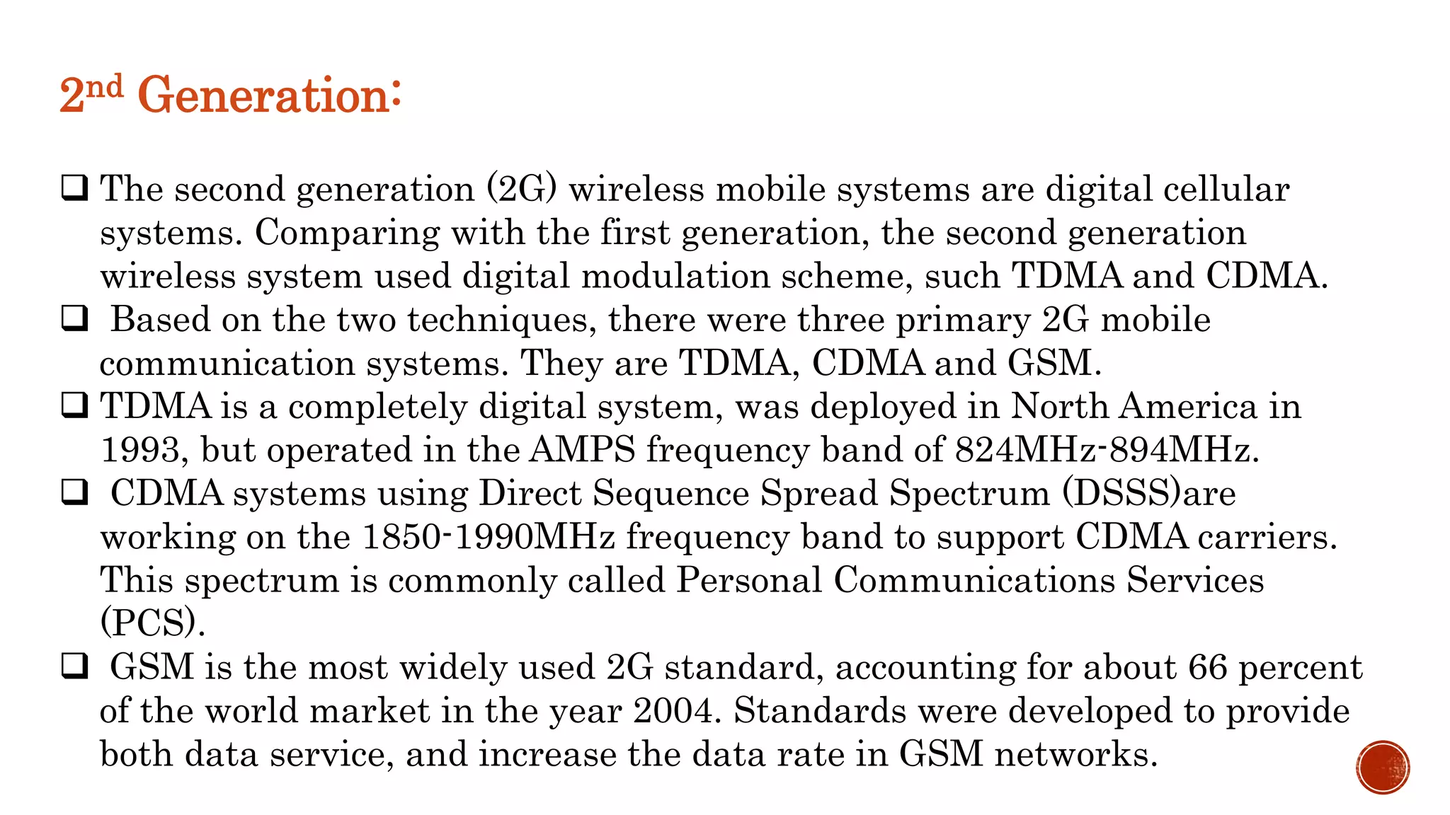 The Future Of Mobile Wireless Communication Networks Pptx Computer Networking Computing