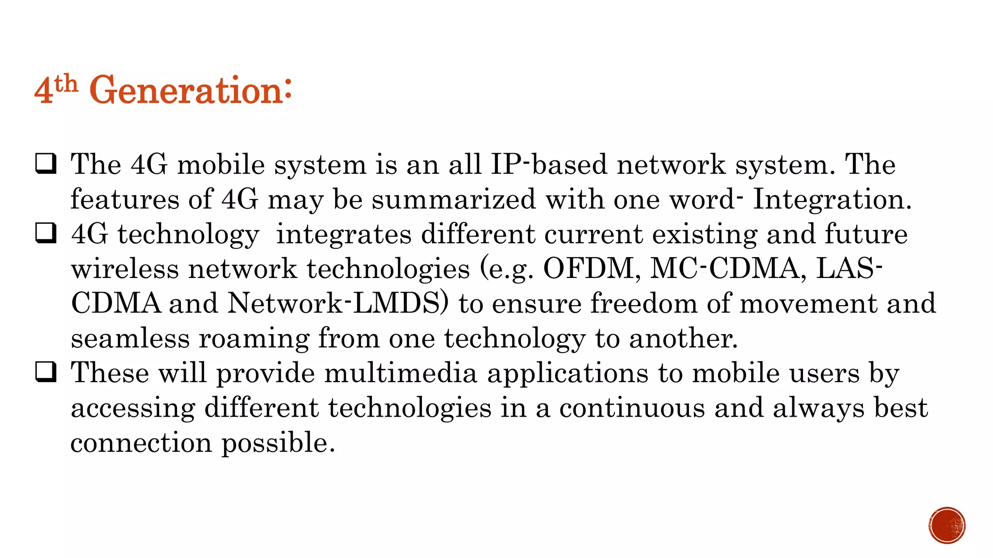 The Future Of Mobile Wireless Communication Networks Pptx Computer