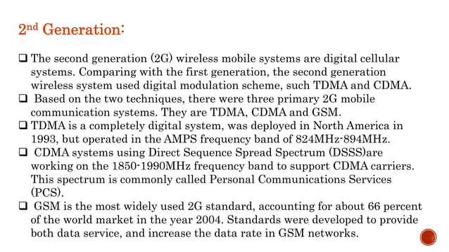 The future of mobile wireless communication networks | PPTX | Computer ...