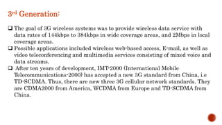 The future of mobile wireless communication networks | PPTX