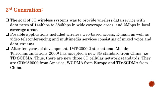 The future of mobile wireless communication networks | PPTX | Computer ...