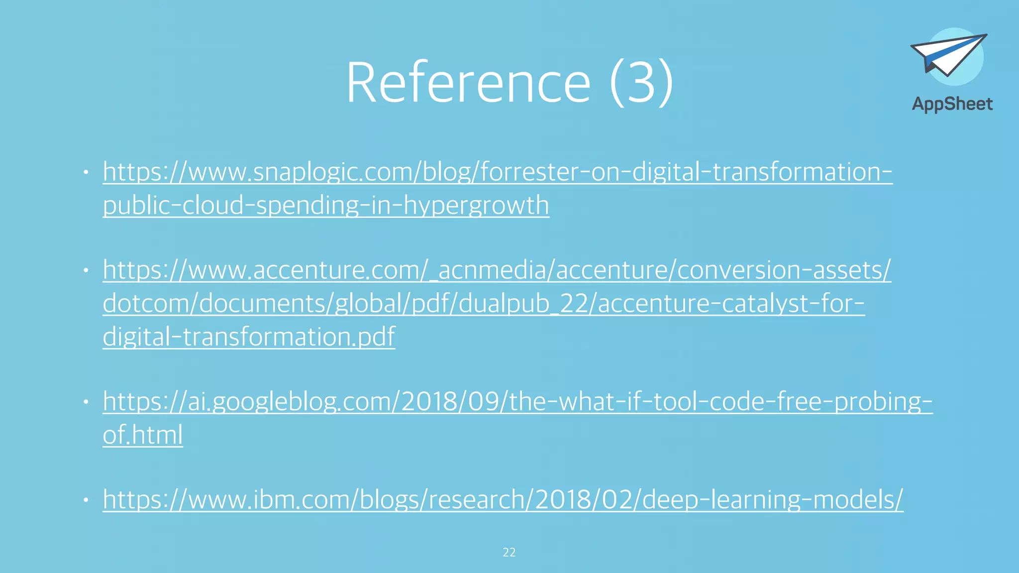The future of no code platform (Google AppSheet) | PPT
