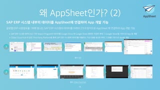 The future of no code platform (Google AppSheet) | PPT