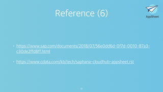 The future of no code platform (Google AppSheet) | PPT