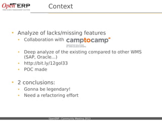 The future of OpenERP Warehouse management system: future improvements ...