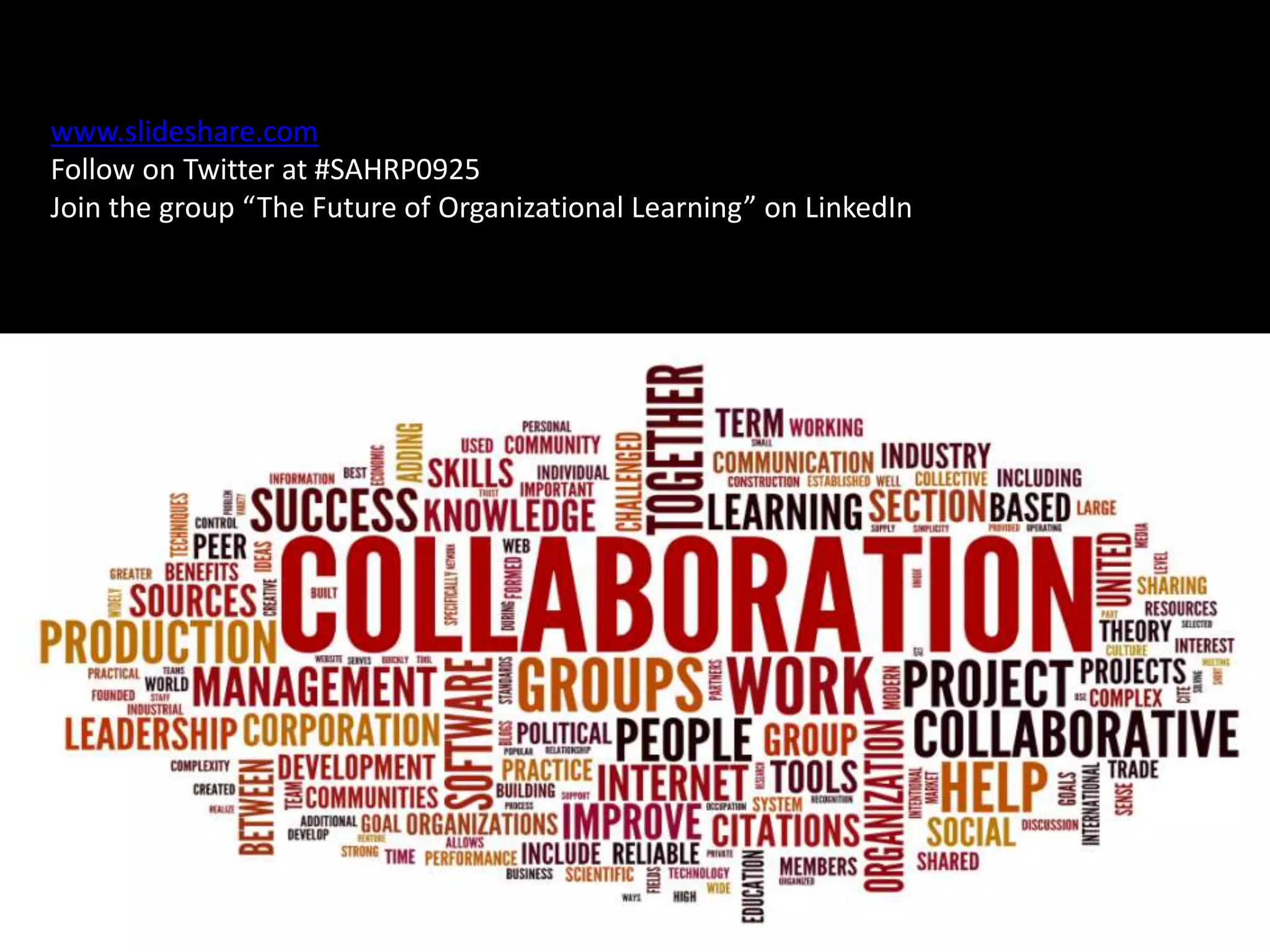 The future of organizational learning | PPT