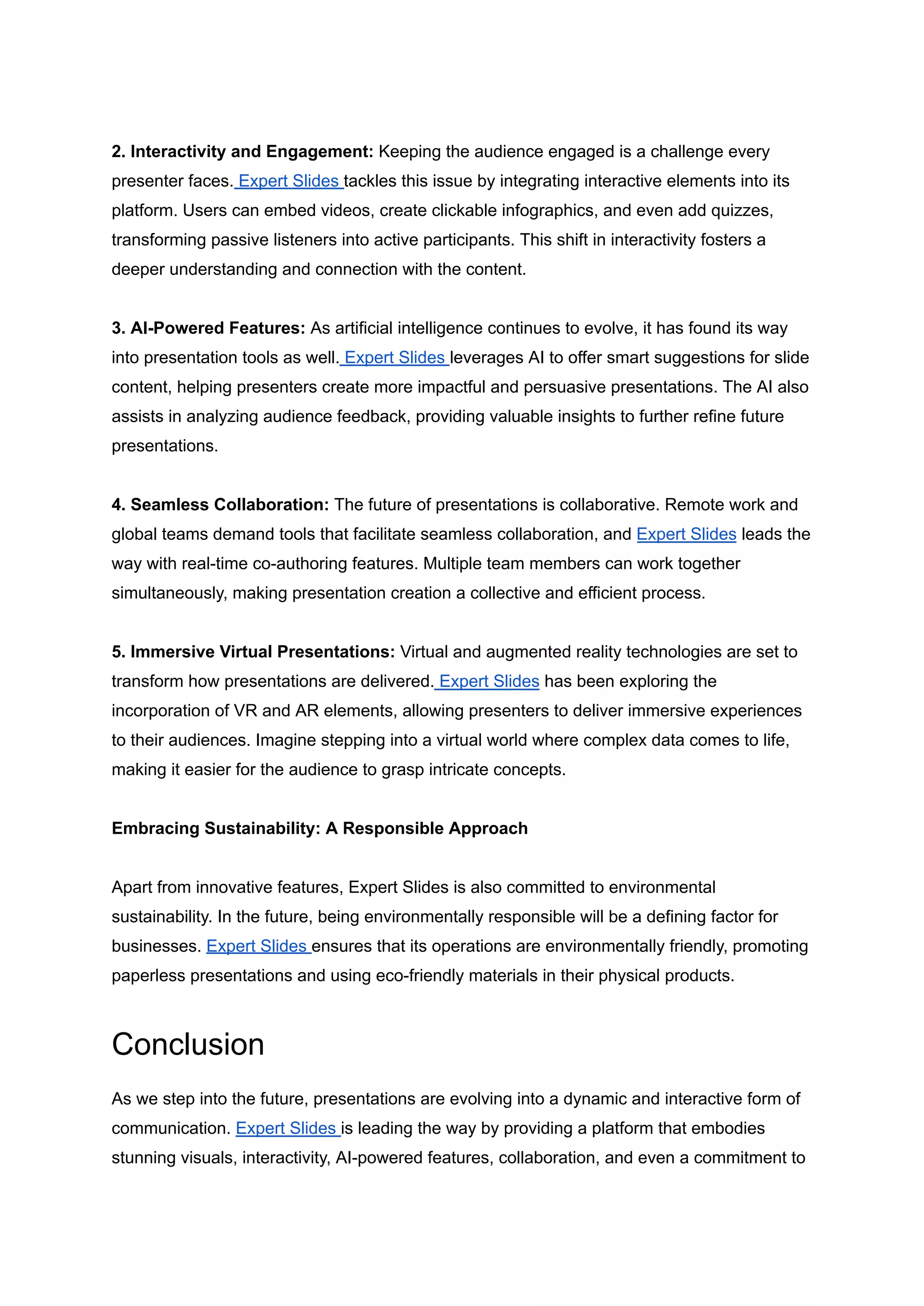 The Future of Presentations | PDF