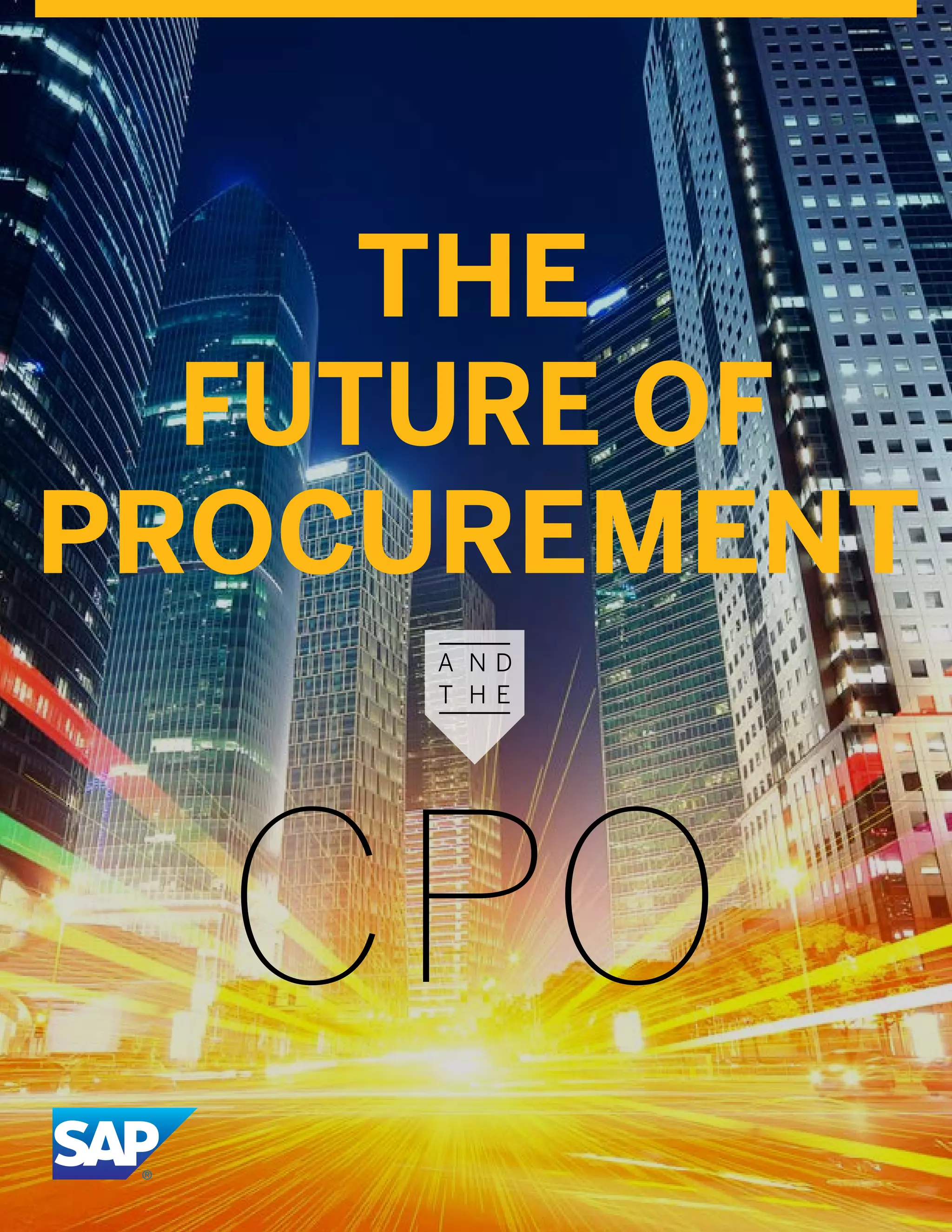 The future of procurement and the cpo whitepaper | PDF