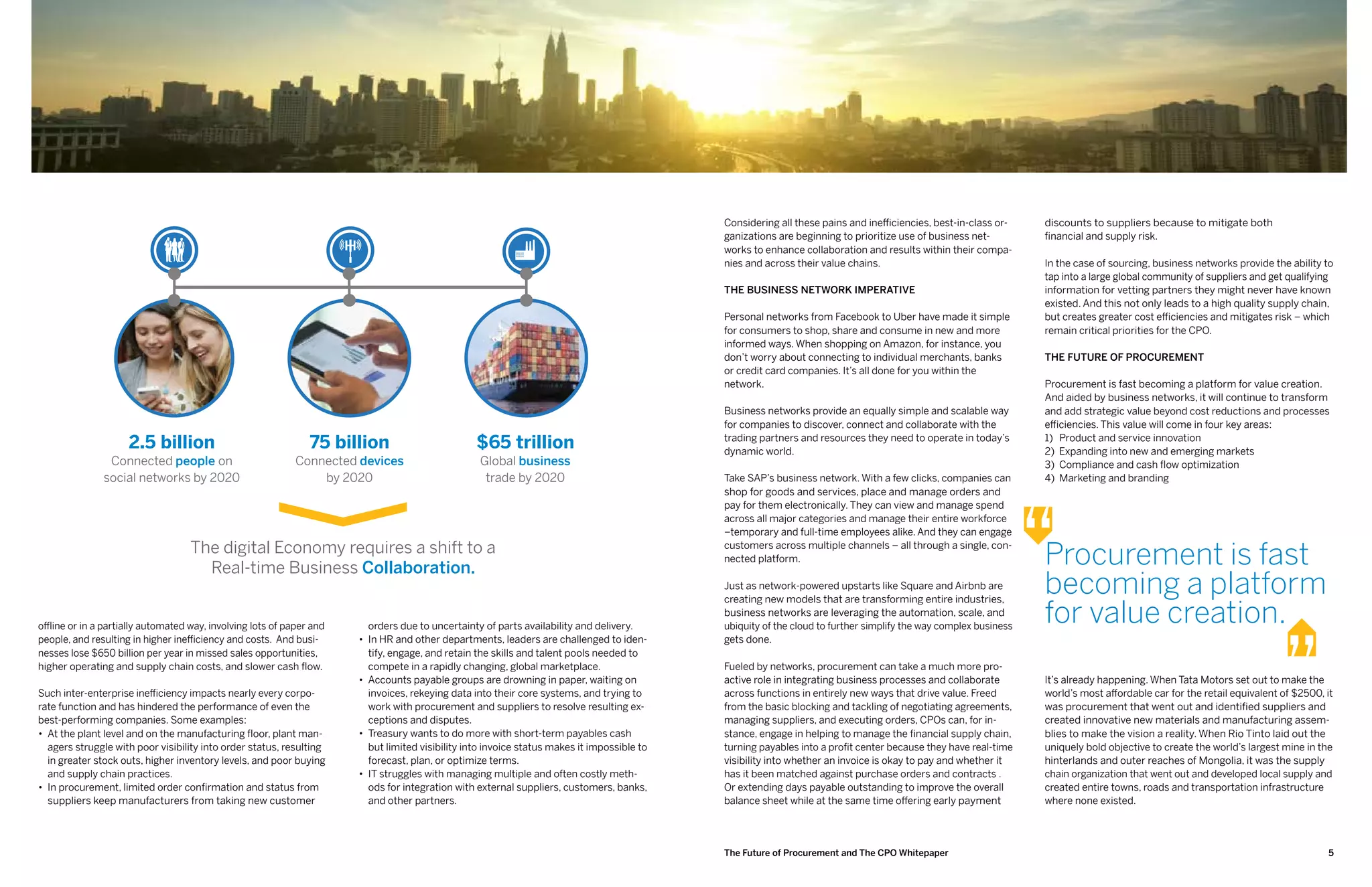 The future of procurement and the cpo whitepaper | PDF