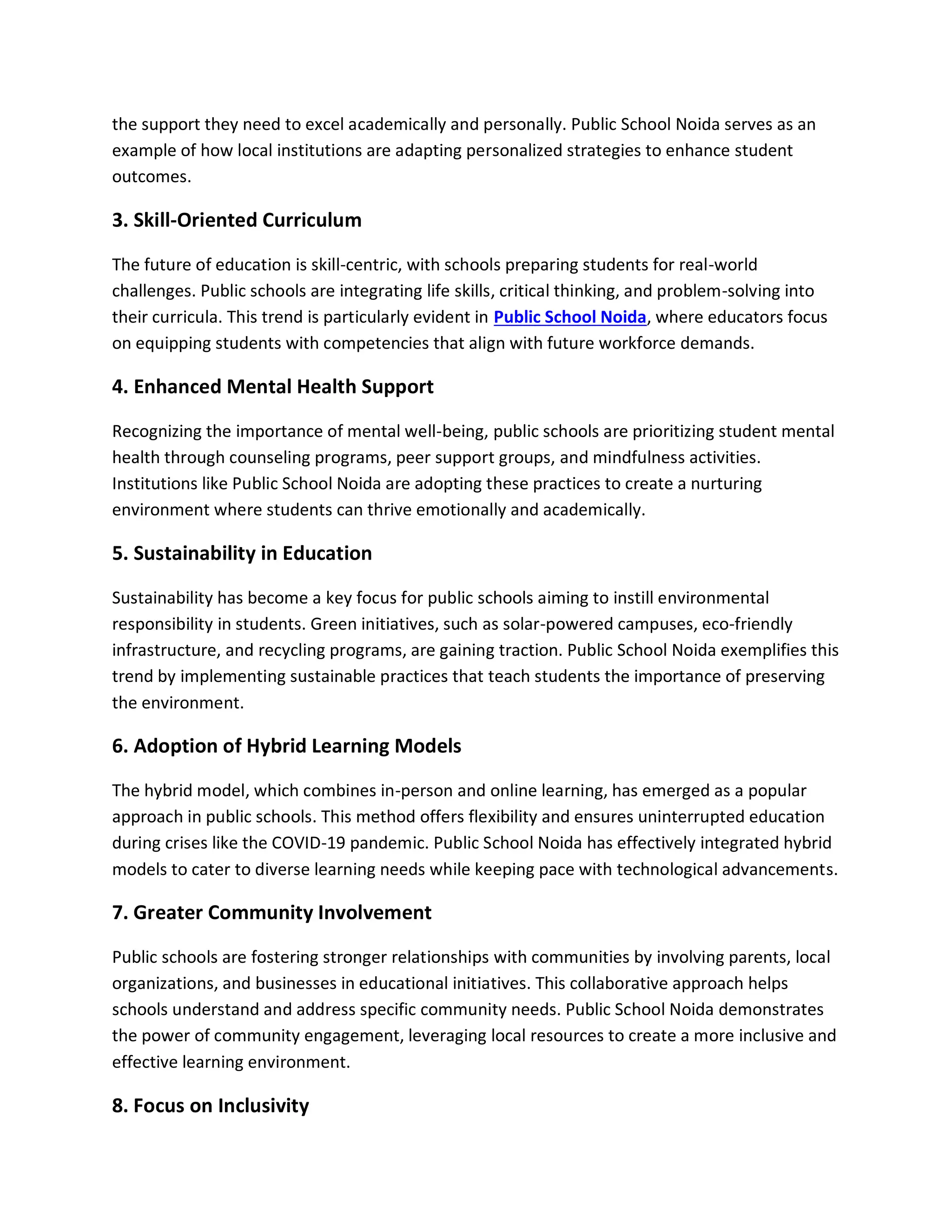 The Future of Public Schools: Trends and Predictions | PDF