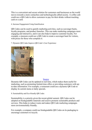 The Future of QR Code Marketing.pdf | Augmented Reality | Technology ...