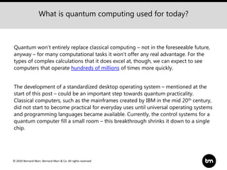 The Future of Quantum Computing | PPTX