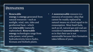 Future of renewable energy | PDF