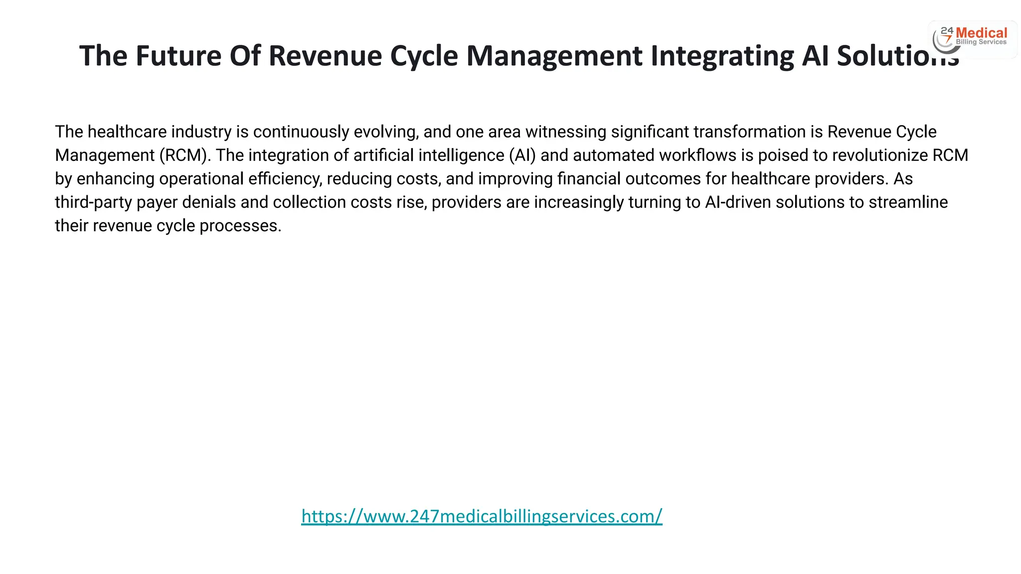 The Future Of Revenue Cycle Management Integrating AI Solutions.pdf