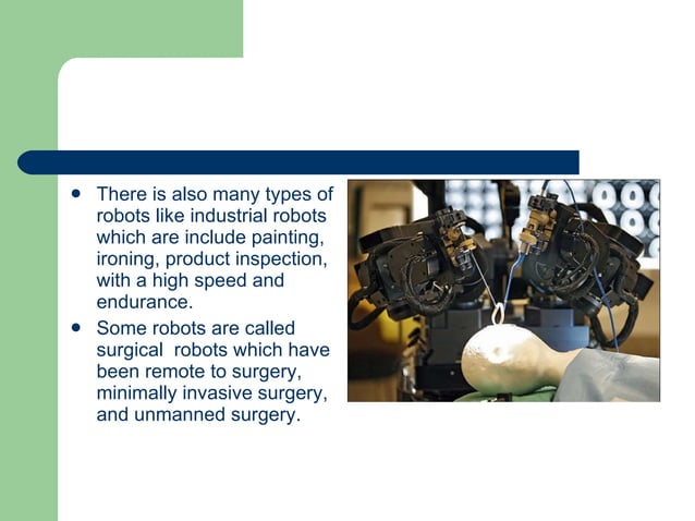 The Future Of Robots | PPT | Robotics | Technology & Computing