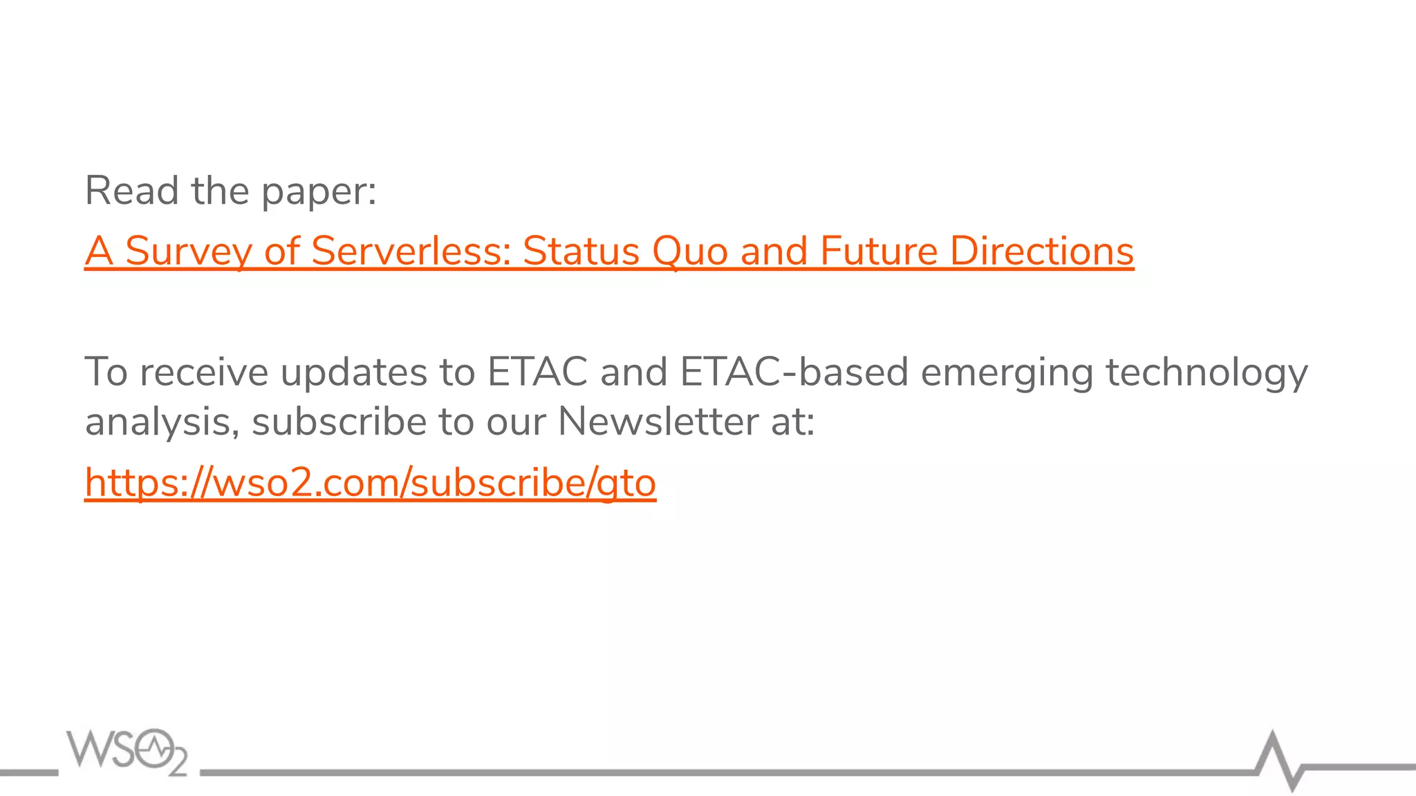 The Future of Serverless | PDF