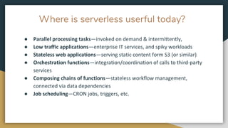 The future of serverless is STATE! | PPT