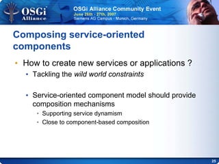 The Future Of Service-Oriented Component Models for the OSGi Framework - Clément Escoffier | PPT