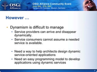 The Future Of Service-Oriented Component Models for the OSGi Framework - Clément Escoffier | PPT