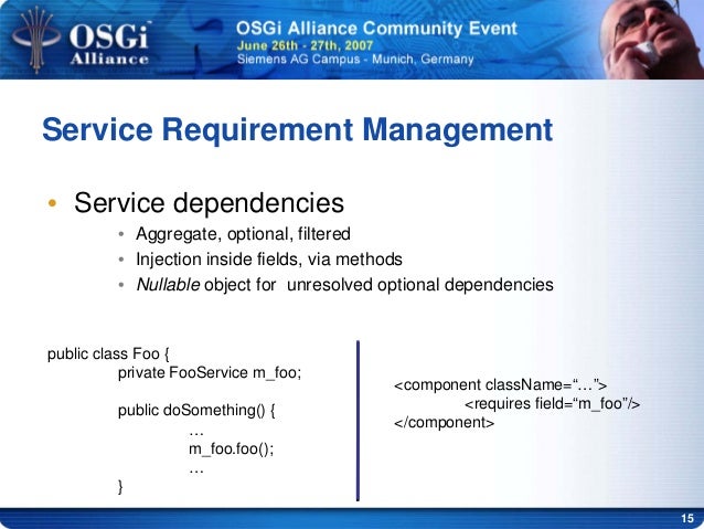 The Future Of Service Oriented Component Models For The Osgi Framewor