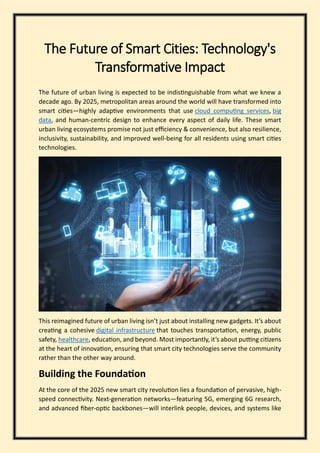The Future of Smart Cities - Technology's Transformative Impact.pdf