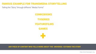 The Future of Transmedia Storytelling | PPT