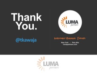 LUMA's The Future of (Digital) TV | PPT