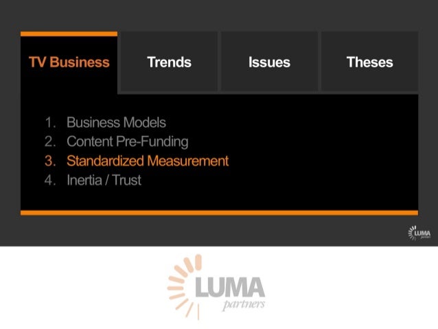 LUMA's The Future of (Digital) TV