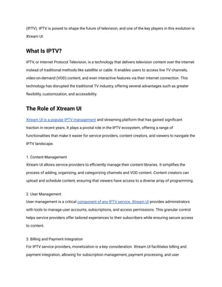 The Future of Television_ Understanding the Rise of IPTV Apps for ...
